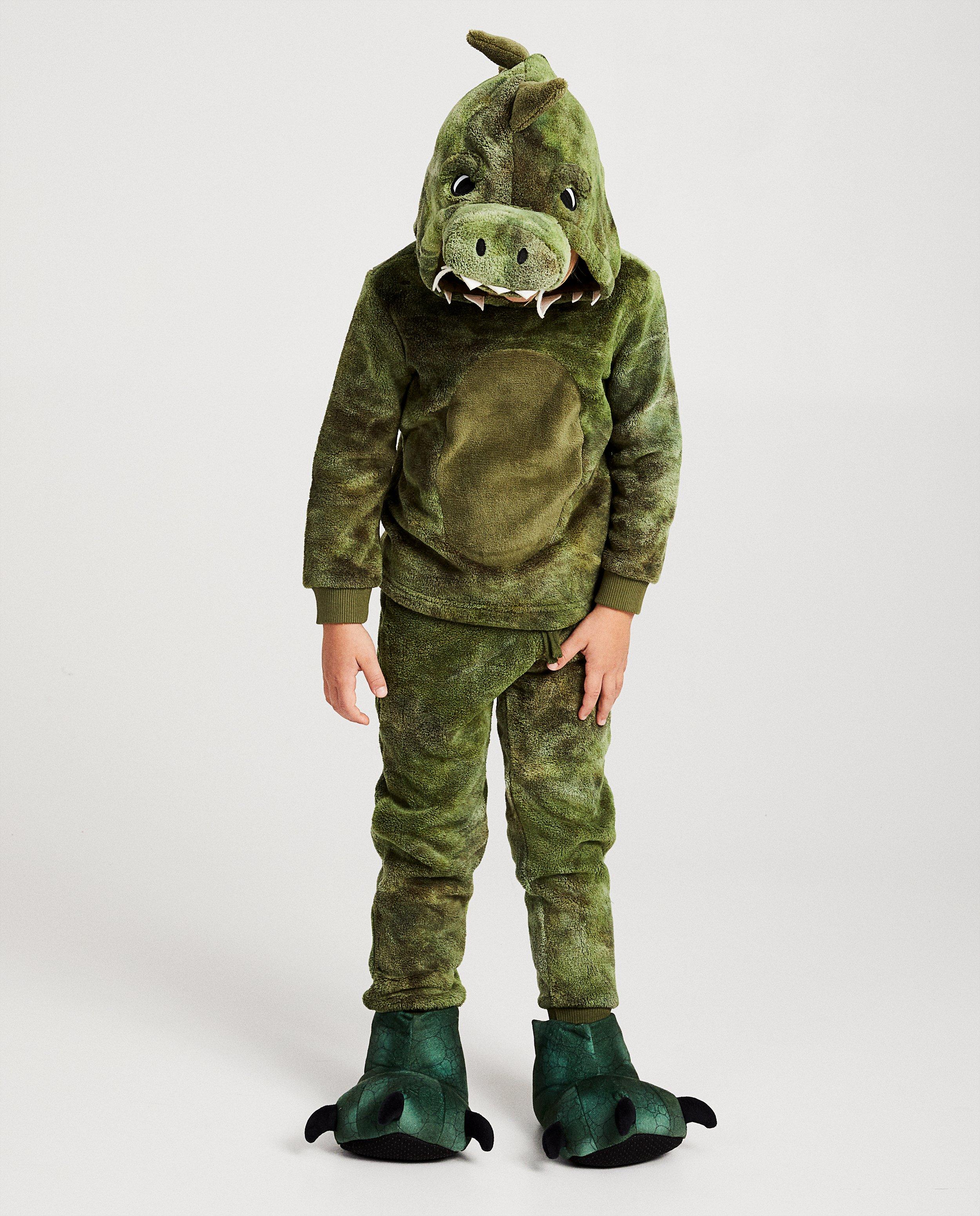 Grenouillère crocodile en fleece verte | JBC België